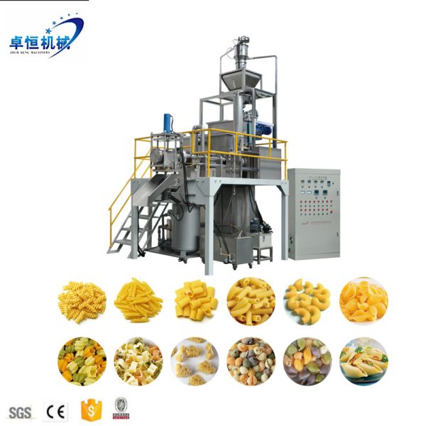 Quality Motor-driven Low Energy Pasta Macaroni Spaghetti Processing Line with Core for sale