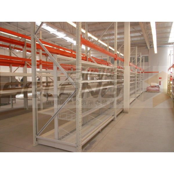 Quality 200mm - 900mm Width Supermarket Storage Racks , Warehouse Storage Racks for sale
