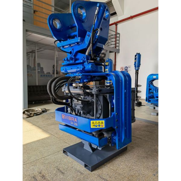 Quality Pile Driver - Hydraulic Side Grip & Narrow Space Operation for sale
