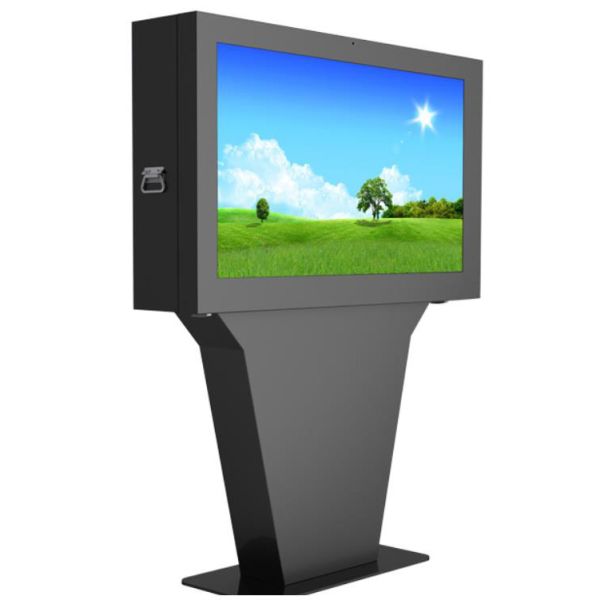 Quality Free Standing Bus Stop Digital Signage 1920*1080 Resolution With Big Screen for sale