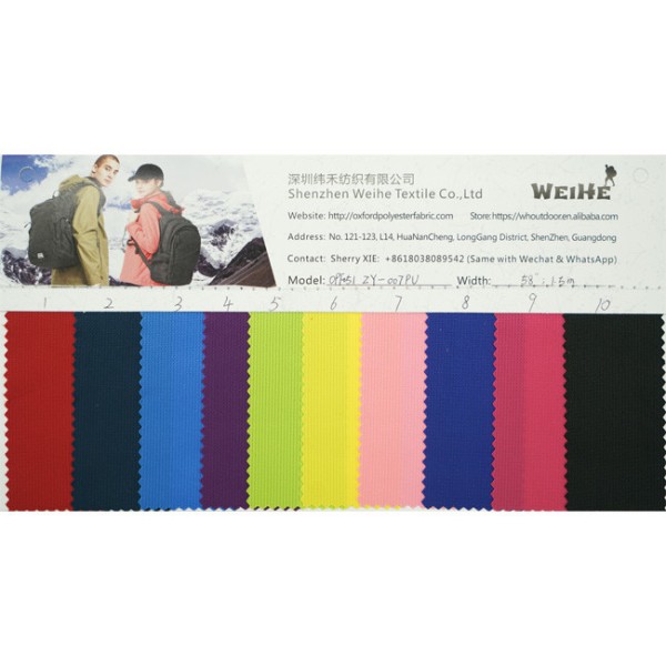 Quality Woven Poly Oxford Fabric for sale
