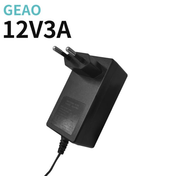 Quality Electric 12V 3A Power Supply Adapter Lightweight 36W Wall Power Adaptor ROHS for sale