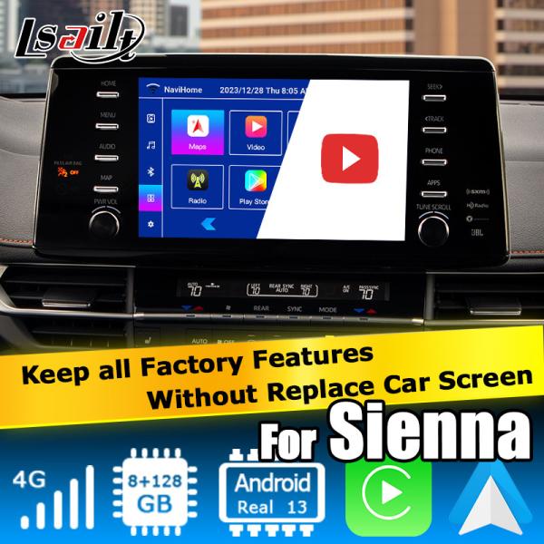 Quality Car Multimedia video Interface Android auto carplay interface For TOYOTA Sienna for sale