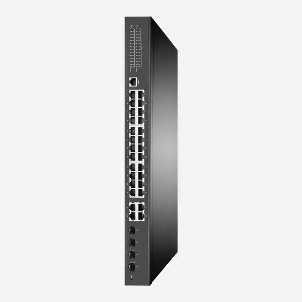 Quality 10 100 1000M Layer 2+ Gigabit Switch 24 Ports Fully Managed SR-SG3428FC for sale