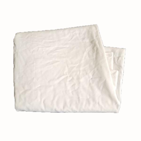 Quality White Bed Sheet 100cm 40kg Packing Industrial Cleaning Rags for sale