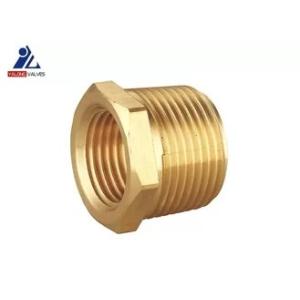 Quality Natural Color Thread Npt Pipe Brass Fittings Connection BS2779 for sale