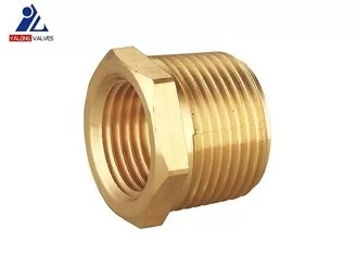 Quality Natural Color Thread Npt Pipe Brass Fittings Connection BS2779 for sale