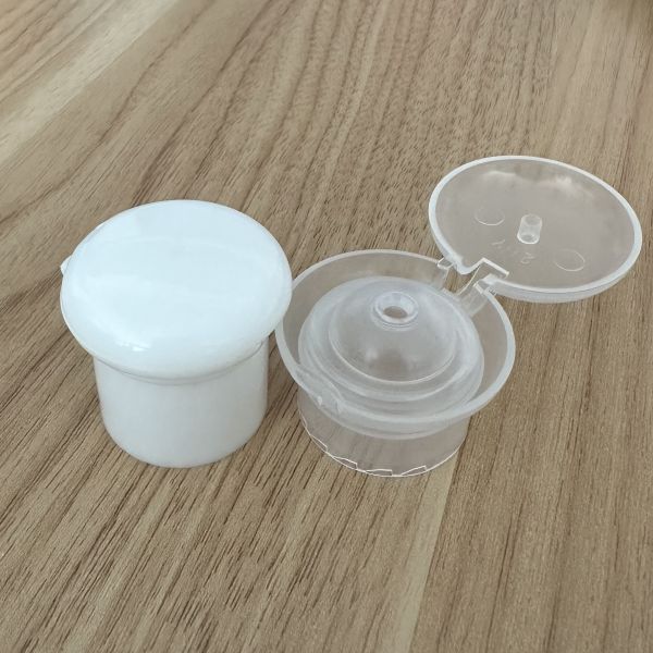 Quality Non Spill 28/415 Screw Plastic Flip Top Cap for Leak-Proof Packaging for sale