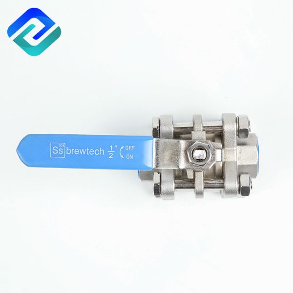 Quality 304 Stainless Steel 3PC Ball Valve for sale