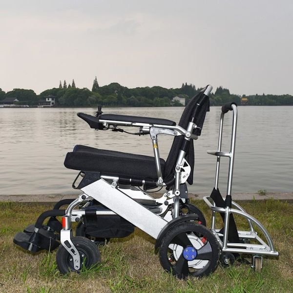 Quality 36km Lithium Multifunction Foldable Electric Wheelchair for sale