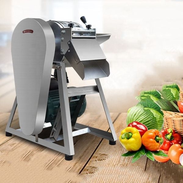 Quality Industrial fruit vegetable cutting machine vegetables shredder cutter electric vegetable slicer for sale