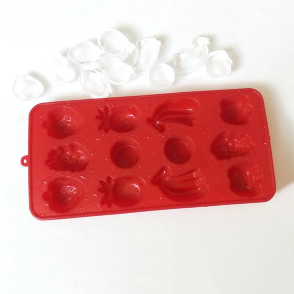 Quality Reusable Harmless Silicone Ice Cube Trays , Multiscene Small Cube Silicone Mold for sale