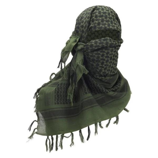 Quality 100% Cotton Woodland Camo Shemagh for sale