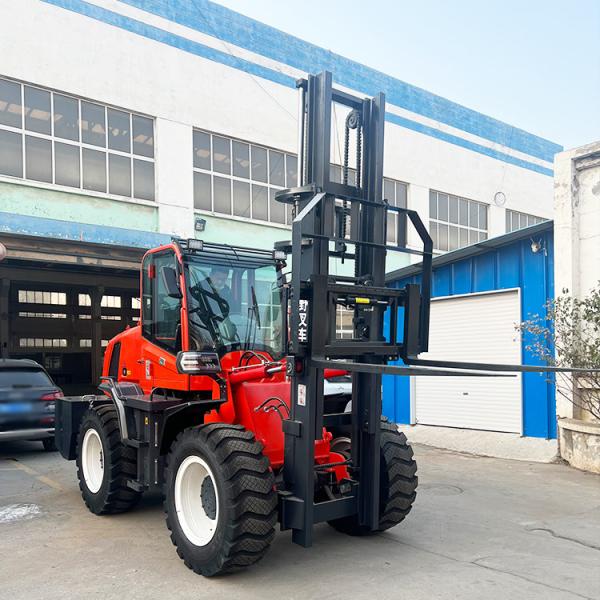 Quality 3500kg Industrial Counterbalance Lift Truck With 75L Oil Tank for sale