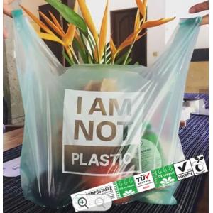 Quality Durable Biodegradable Shopping Bags Lightweight 5LB capacity for sale