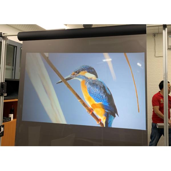 Quality Clear Transparent Holographic Screen , Holoscreen 100 Microns For Display / for sale