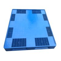 Quality Customized 1200*1000 4 Way Entry Plastic Pallet for Beer Bottles and Juice for sale