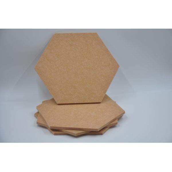 Quality Customized PET Felt Hexagon Acoustic Panel Sound Absorbing And Wall Decor for sale