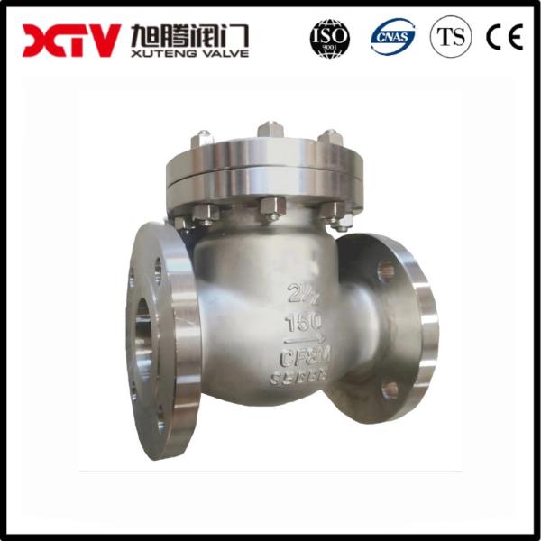 Quality GB/T 12221 DN 15-DN750 Swing Check Valve Direct Sell Wcb/CF8/CF8m 150/300/600 for sale