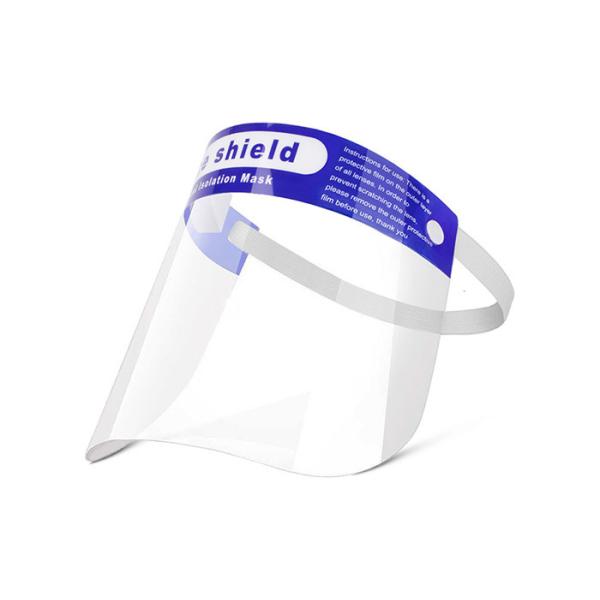 Quality Polypropylene Breathable Visor Dental Face Shield For Loupes With Light Hygiene for sale