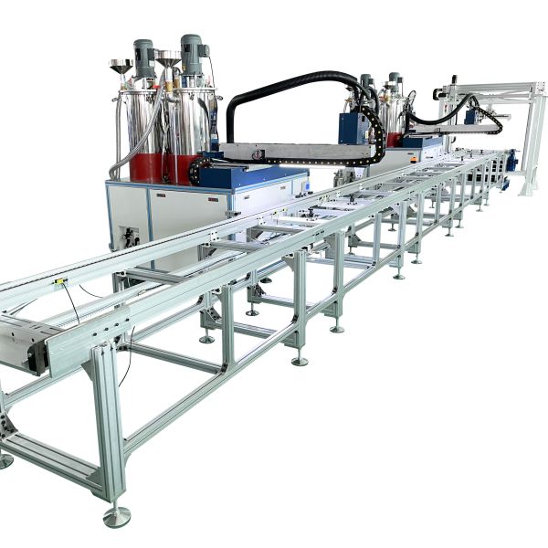 Quality Stable 3 Axis Automatic AB Glue Potting Machine Conveyor Robot LED Lamp PU Silicone Resin Dispensing and AB Filling Machine for sale