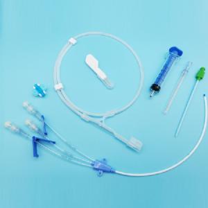 Quality CVC Triple Lumen Central Venous Catheter For ICU Intensive Critical Care for sale