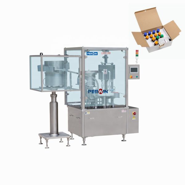 Quality SUS316L  40p/Min Test Tube Filling Machine With Feeder Turntable for sale