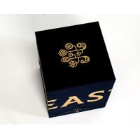 Quality Sturdy Magnetic Closure Gift Box Candle Jewellery Packaging Black Color for sale