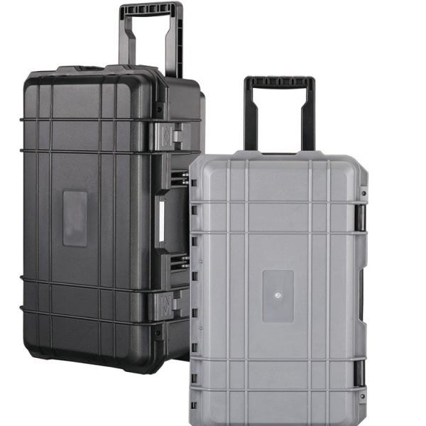 Quality IP67 Waterproof Hard Plastic Toolbox with Wheels for Mobility and Custom Color for sale