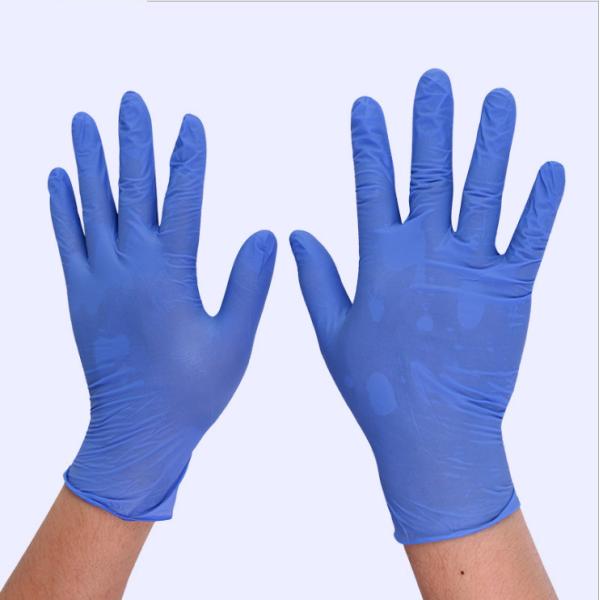 Quality Non Medical AQL1.5 Disposable Nitrile Gloves Chemical Resistance for sale