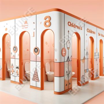 Quality 1950MM Durable Scratch and Impact Resistant Toilet Partition Wall for sale