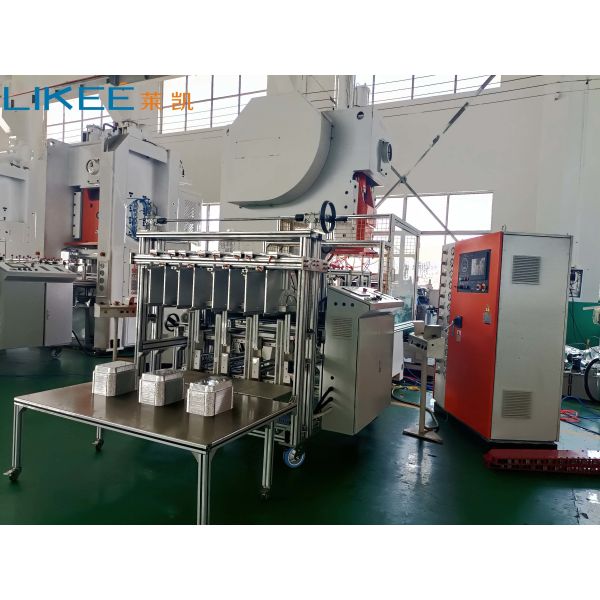 Quality Simense Motor Controlled Pneumatic Type 63Ton Aluminium Foil Container Making for sale