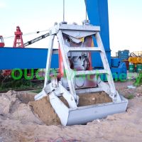 Quality Hydraulic 50 CBM Max Clamshell Wireless Grab Vessel for sale