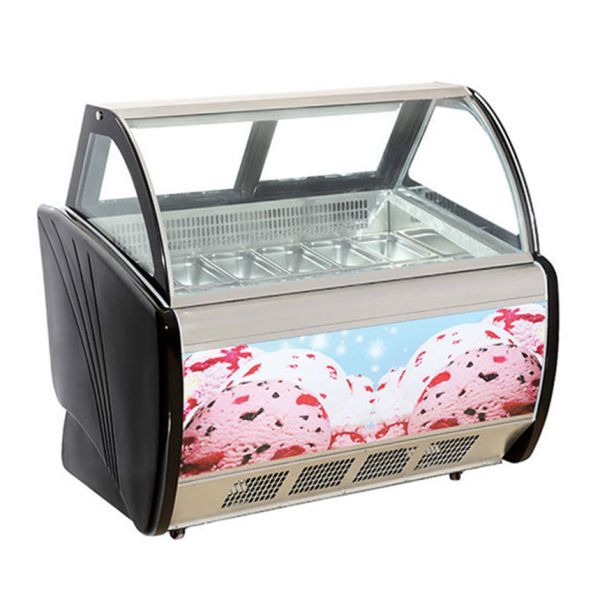 Quality Gelato Ice Cream Display Freezer for sale