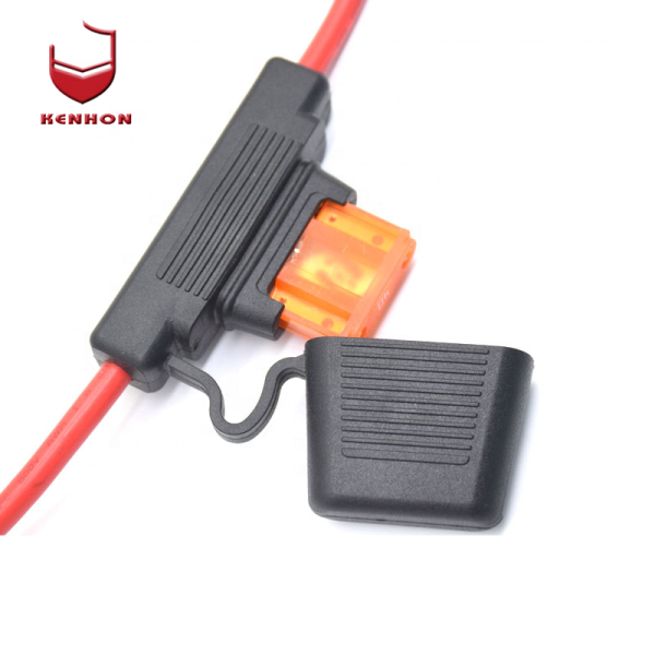 Quality PVC Inline Blade car Fuse Box wiring Middle IP67 Waterproof for sale
