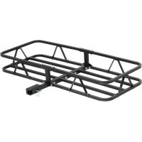 Quality OEM Folding Hitch Cargo Carrier Metal Fabrication Parts Aluminum Hitch Basket for sale