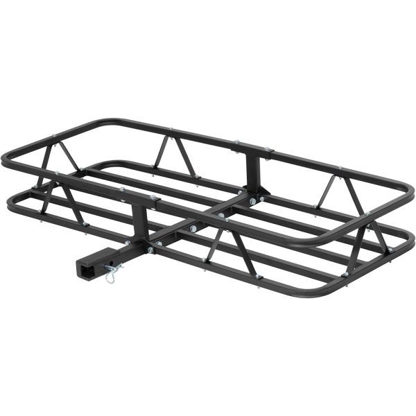 Quality OEM Folding Hitch Cargo Carrier Metal Fabrication Parts Aluminum Hitch Basket for sale