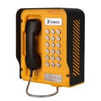 Quality Fiber Telephone Host Analogue SIP Industrial Outdoor Weatherproof Telephone for sale