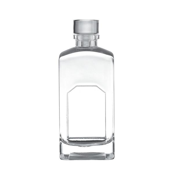 Quality Whisky Vodka Rum Spirits Glass Bottle with Screw Cap and Decal Surface in 700ml for sale