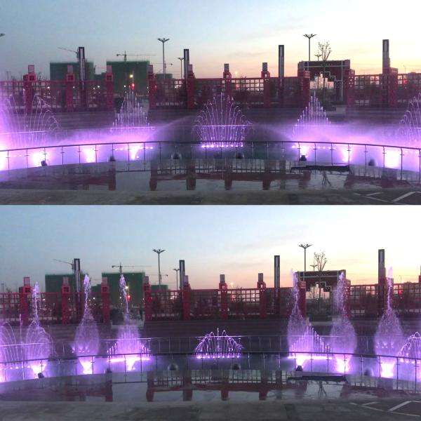 Quality Dancing Outdoor Small Portable Fountain Stainless Steel 304 for sale