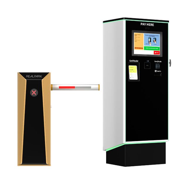 Quality Banknotes Parking Kiosk Machine LPR Pay Machine Parking System for sale