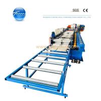 Quality 15KW Ridge Cap Roll Forming Machine Precision Width Adjustable for sale