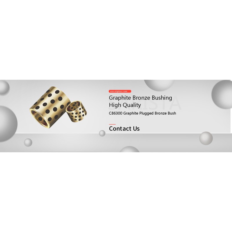 graphite plugged bronze bearings