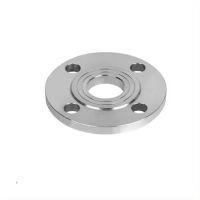 Quality Customized Size Silver Stainless Steel Flange with ISO Standard and Flanged for sale