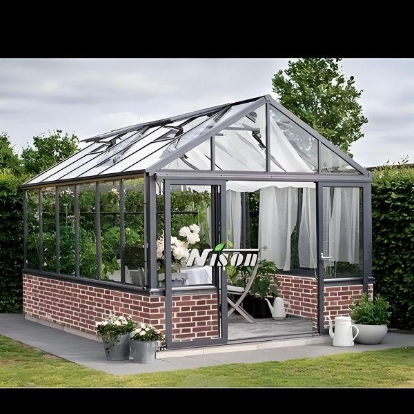Quality Customizable Modern & Chinese Style Veranda Aluminum Alloy Villa Solarium for sale