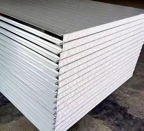 Quality Fireproof Soundproof EPS Sandwich Panel With 38-40kg/M3 Core Density for sale
