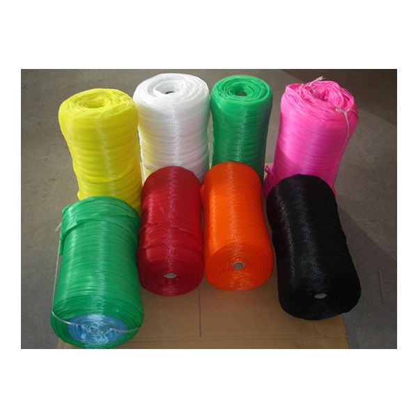 Quality Plastic Mesh Bag Roll / Plastic Net Packaging for cylinder protection for sale