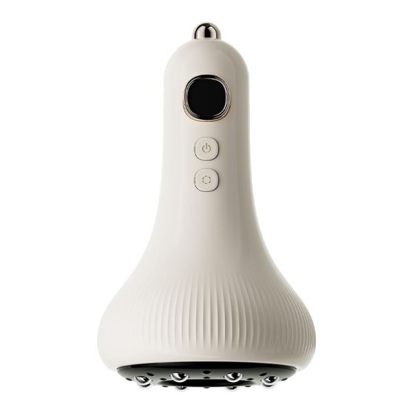 Quality Portable ABS Electric Meridian Body Brush Multi Functional Vibration Therapy Massager for sale