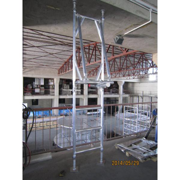 Quality Durable Tig Welded System Mobile Tower Scaffold / Aluminium Tower Scaffolding for sale
