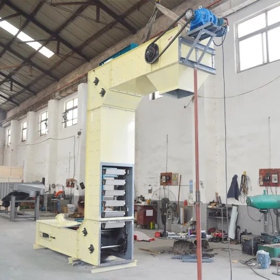 Quality Melon Seeds Sesame Z Type Bucket Elevator Stainless Steel Material for sale